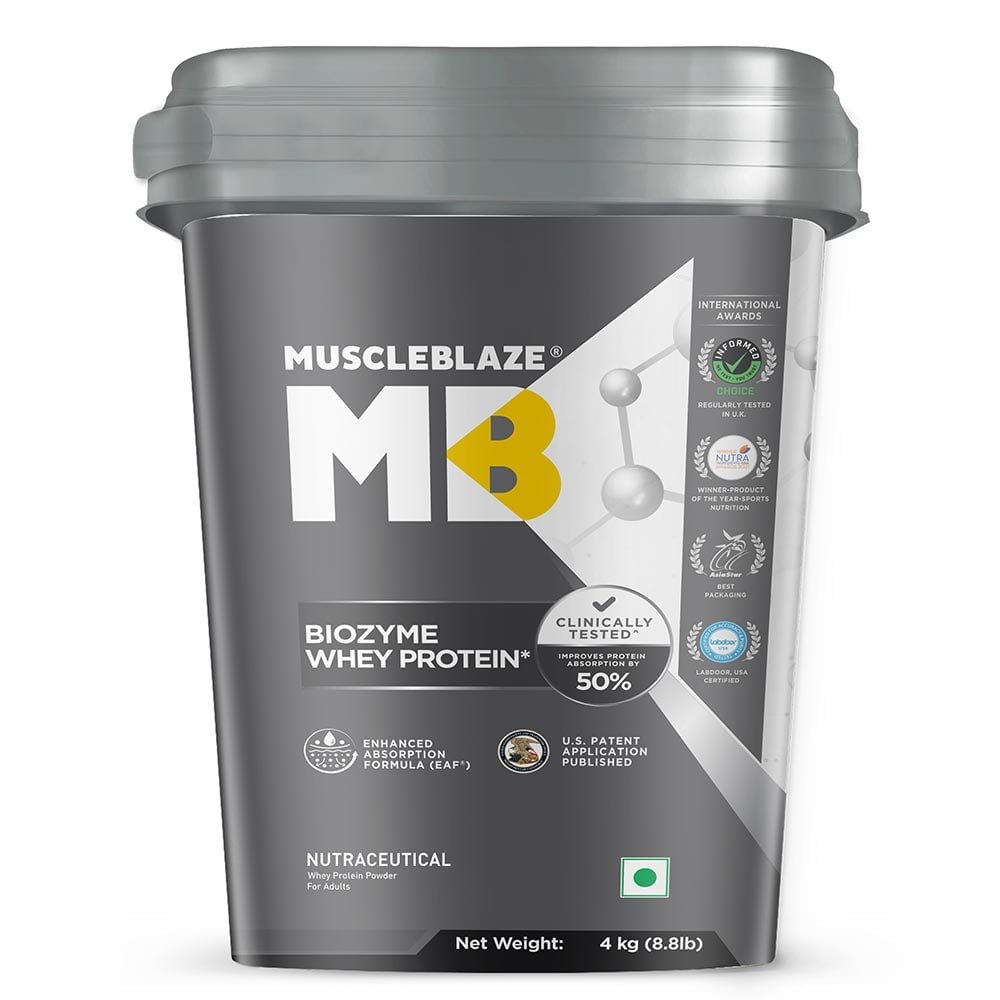 MuscleBlaze Biozyme Whey Protein - Fa Supplements